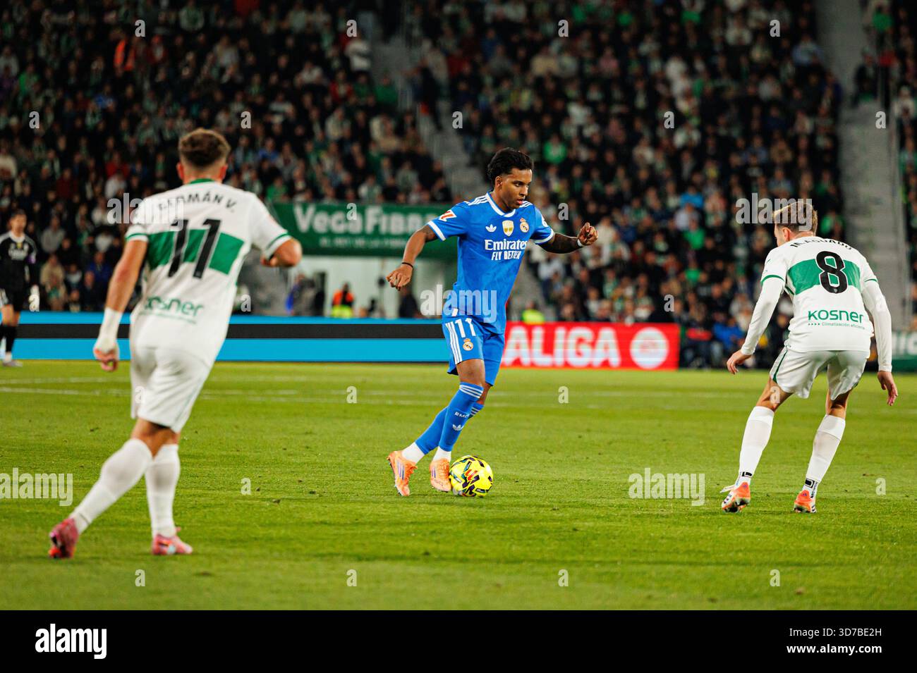 Rodrygo Goes seen during LaLiga EA SPORTS game between teams of Elche ...
