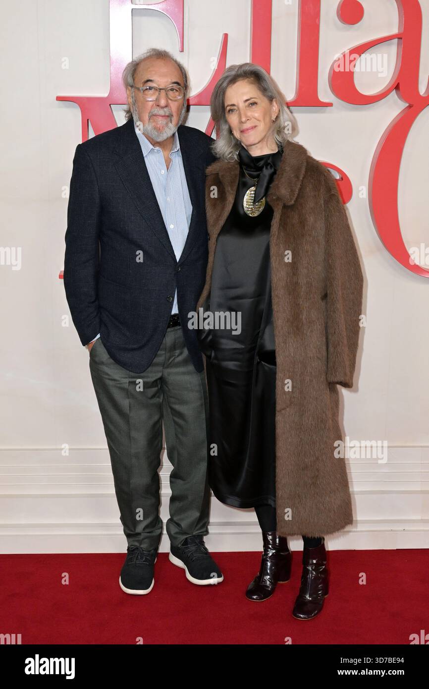 London, UK - 24th November 2025 James L. Brooks (L) and Jennifer ...
