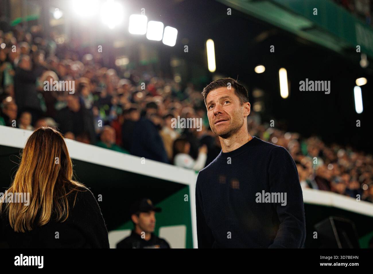 Xabi Alonso seen during LaLiga EA SPORTS game between teams of Elche CF ...