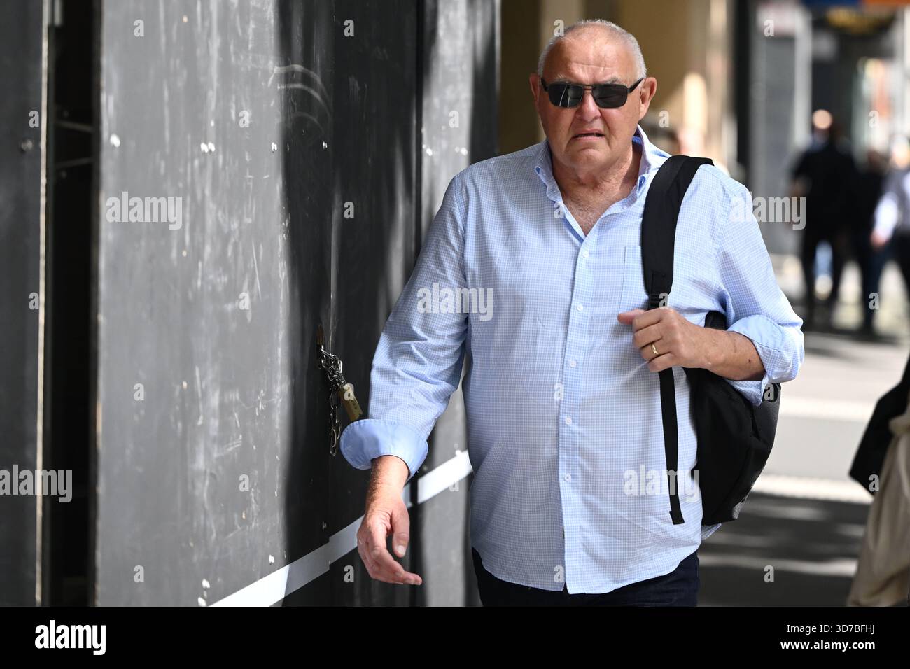 Ron Iddles arrives at Melbourne Magistrate’s Court in Melbourne ...