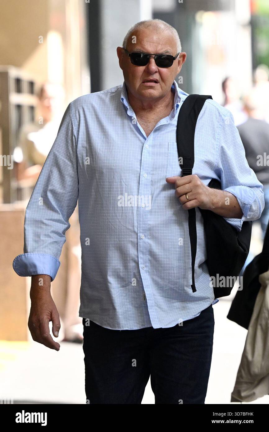 Ron Iddles arrives at Melbourne Magistrate’s Court in Melbourne ...