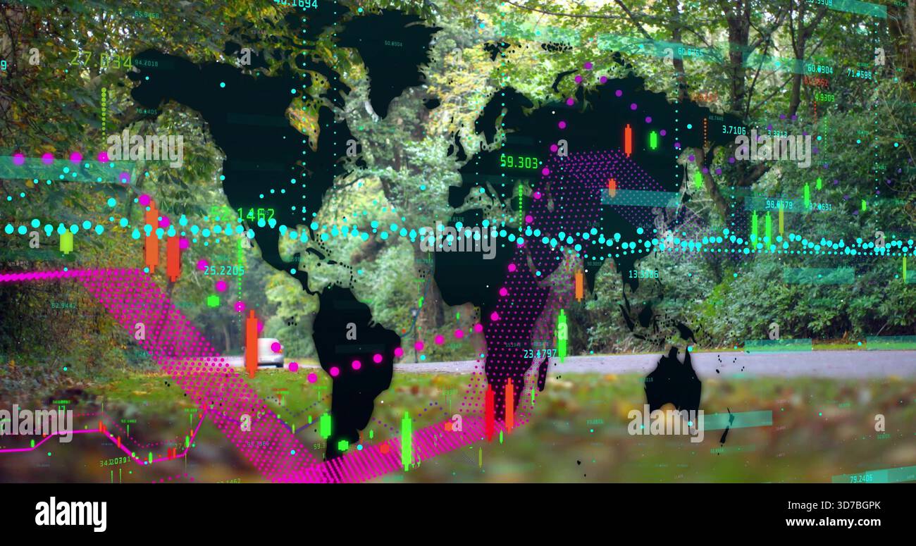 Displaying transparent world map hi-res stock photography and images ...