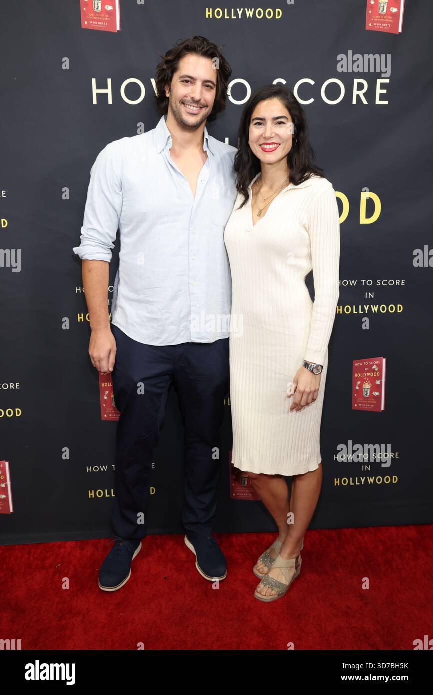 Beverly Hills, California, USA. 23rd November, 2025. Ivan Fuchs and Natalia Bilbao attending the ...