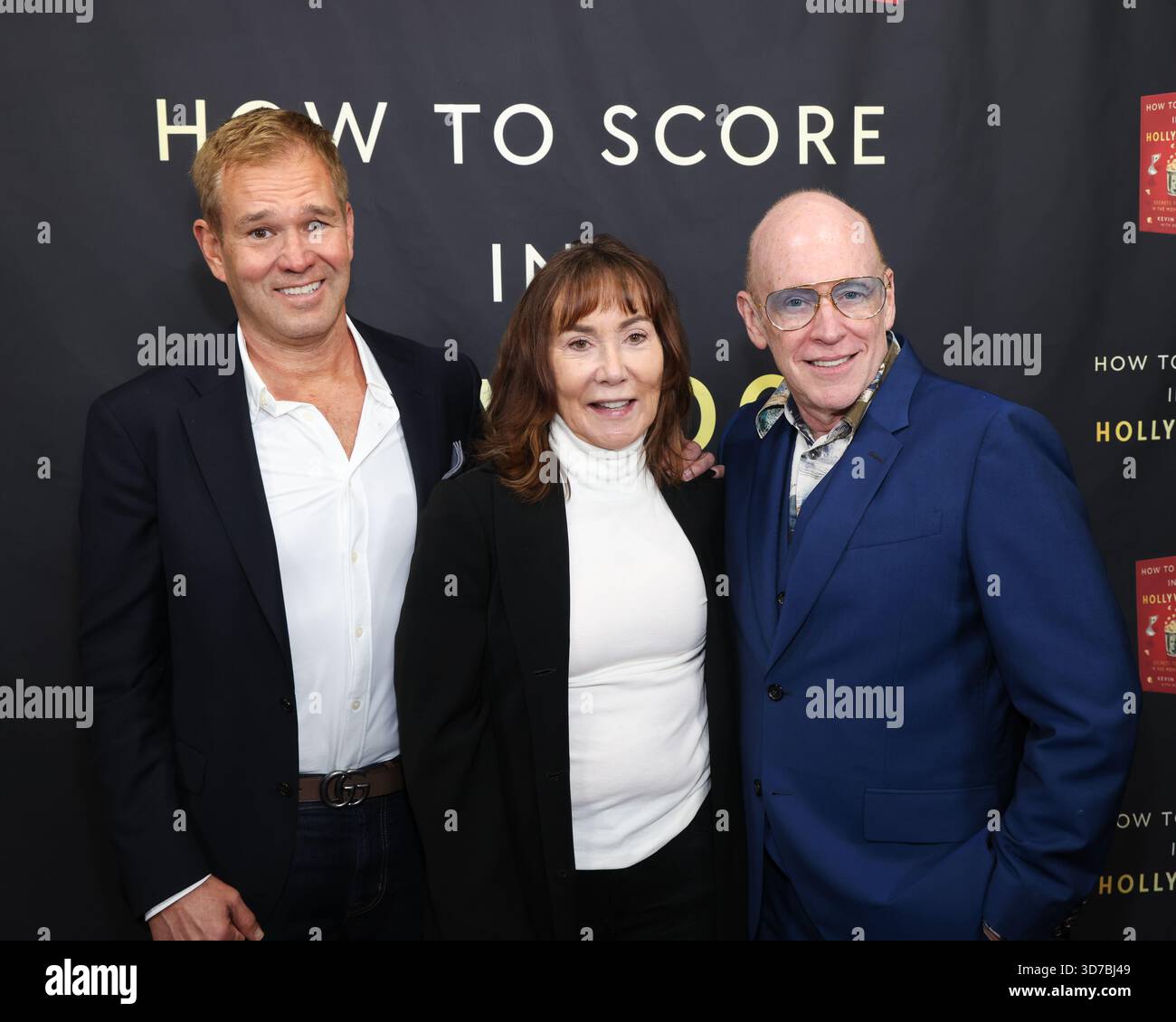 Beverly Hills, California, USA. 23rd November, 2025. Jeff Fisher, Mary McCuster, and Kevin Goetz ...