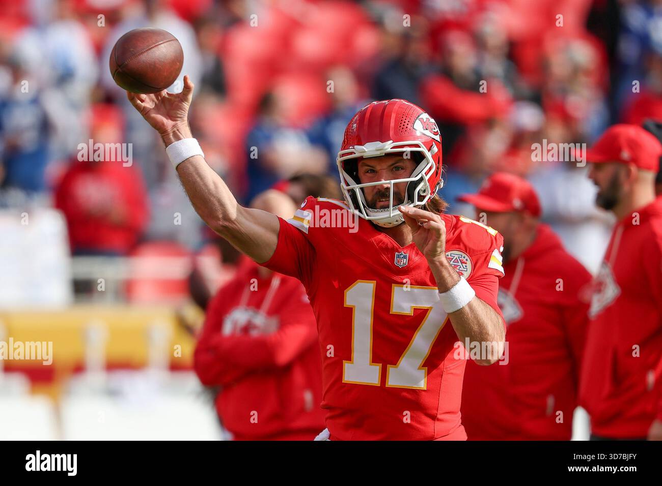 November 23, 2025: Kansas City Chiefs quarterback Gardner Minshew (17 ...