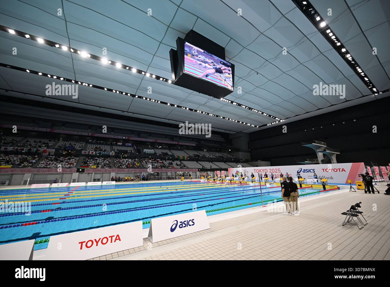 General view, NOVEMBER 22, 2025 - Swimming : Men's 100m Freestyle Heat ...