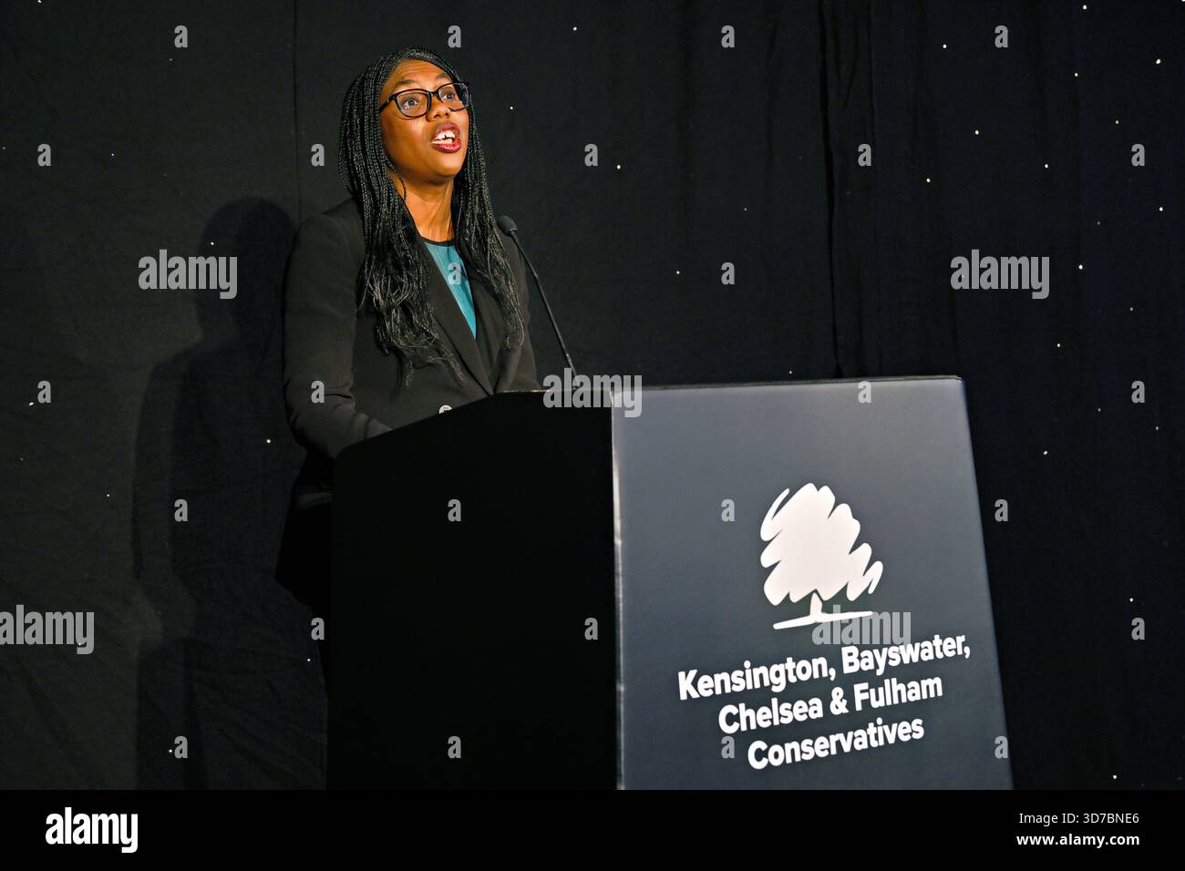 London, UK. 24th Nov, 2025. Kemi Badenoch is the leader of the ...