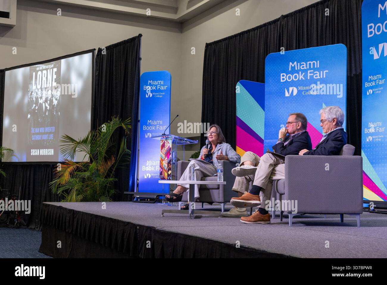 MIAMI, FL - NOV 23: Authors, Susan Morrison, Todd S. Purdum and David ...