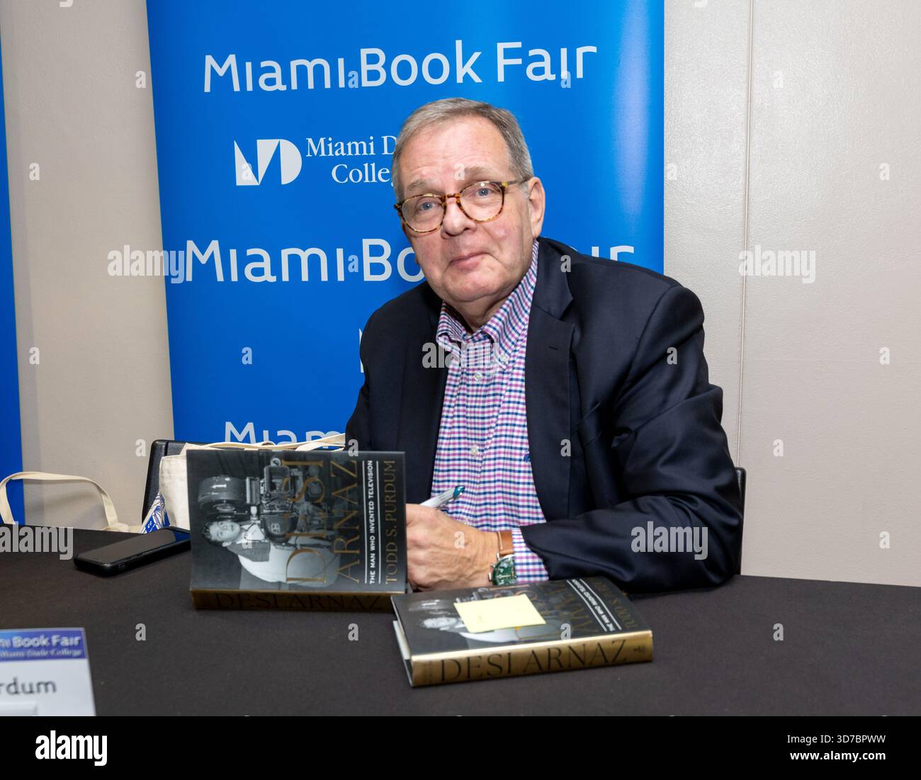 MIAMI, FL - NOV 23: Author, Todd S. Purdum is seen during the 42nd ...