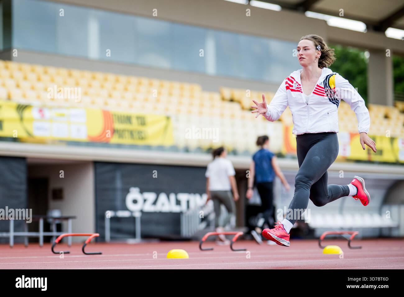Athlete Rani Vincke pictured during the annual winter training camp of ...