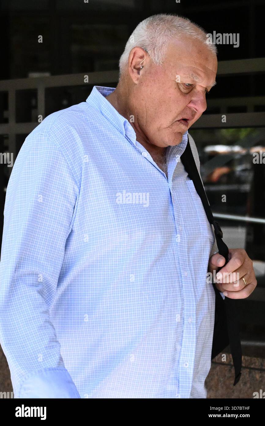 Ron Iddles leaves Melbourne Magistrate’s Court in Melbourne, Tuesday ...
