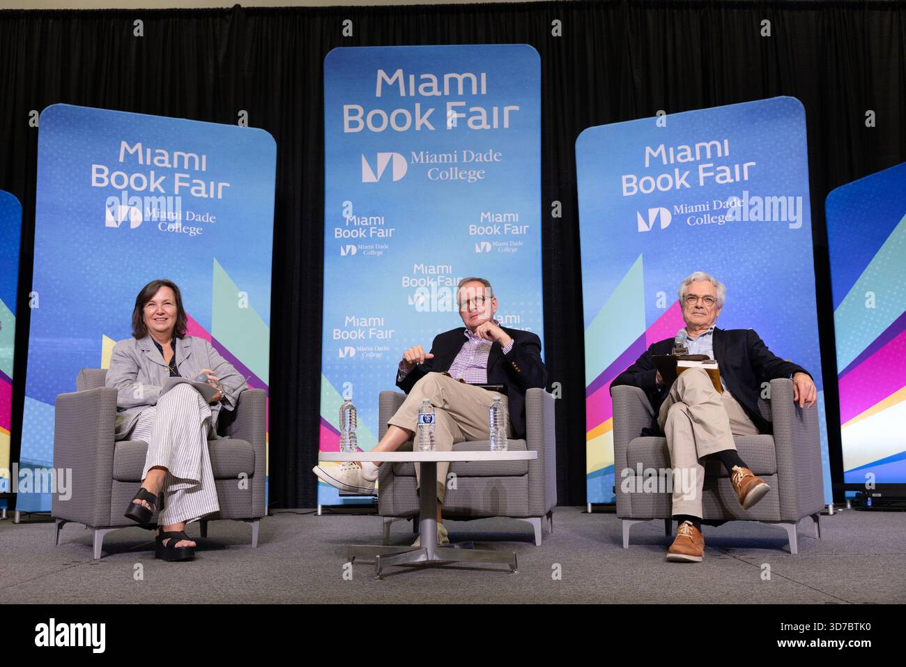 MIAMI, FL - NOV 23: Authors, Susan Morrison, Todd S. Purdum and David ...