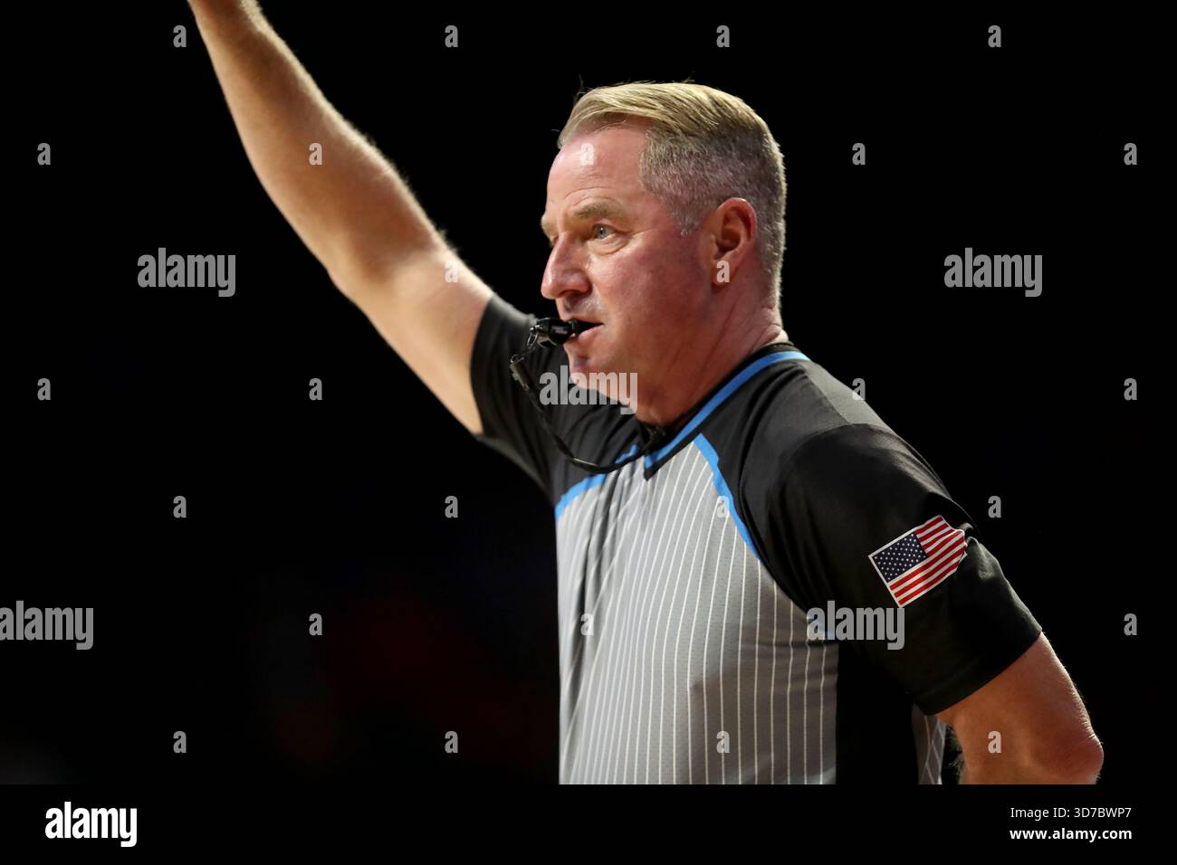 TUCSON, AZ - NOVEMBER 21: Referee Doug Knight during a women's ...