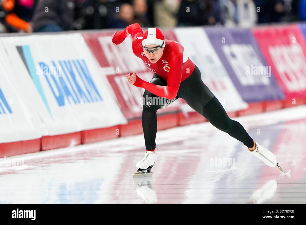 CALGARY, CANADA - NOVEMBER 23: Sofia Thorup of Denmark during the ISU ...