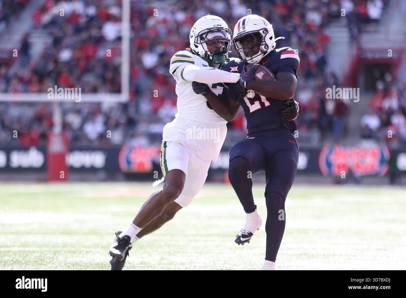 TUCSON, AZ - NOVEMBER 22: Baylor Bears safety Devyn Bobby (3) and ...