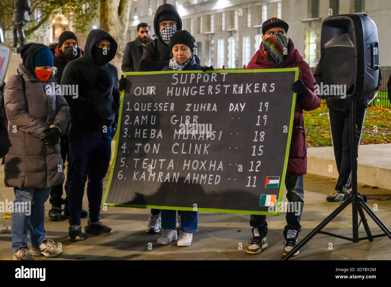 Palestine action hunger strikes hi-res stock photography and images - Alamy
