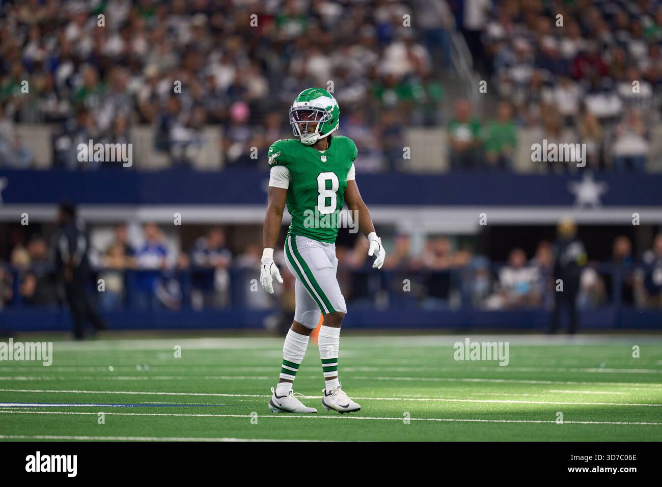 Philadelphia Eagles cornerback Adoree' Jackson looks on during an NFL ...