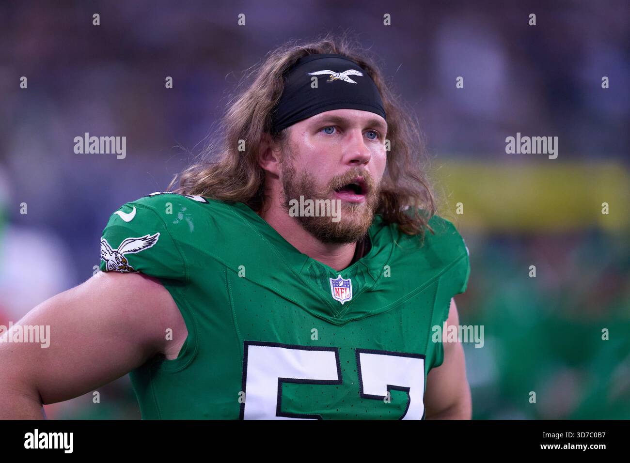 Philadelphia Eagles long snapper Cal Adomitis looks on during an NFL ...
