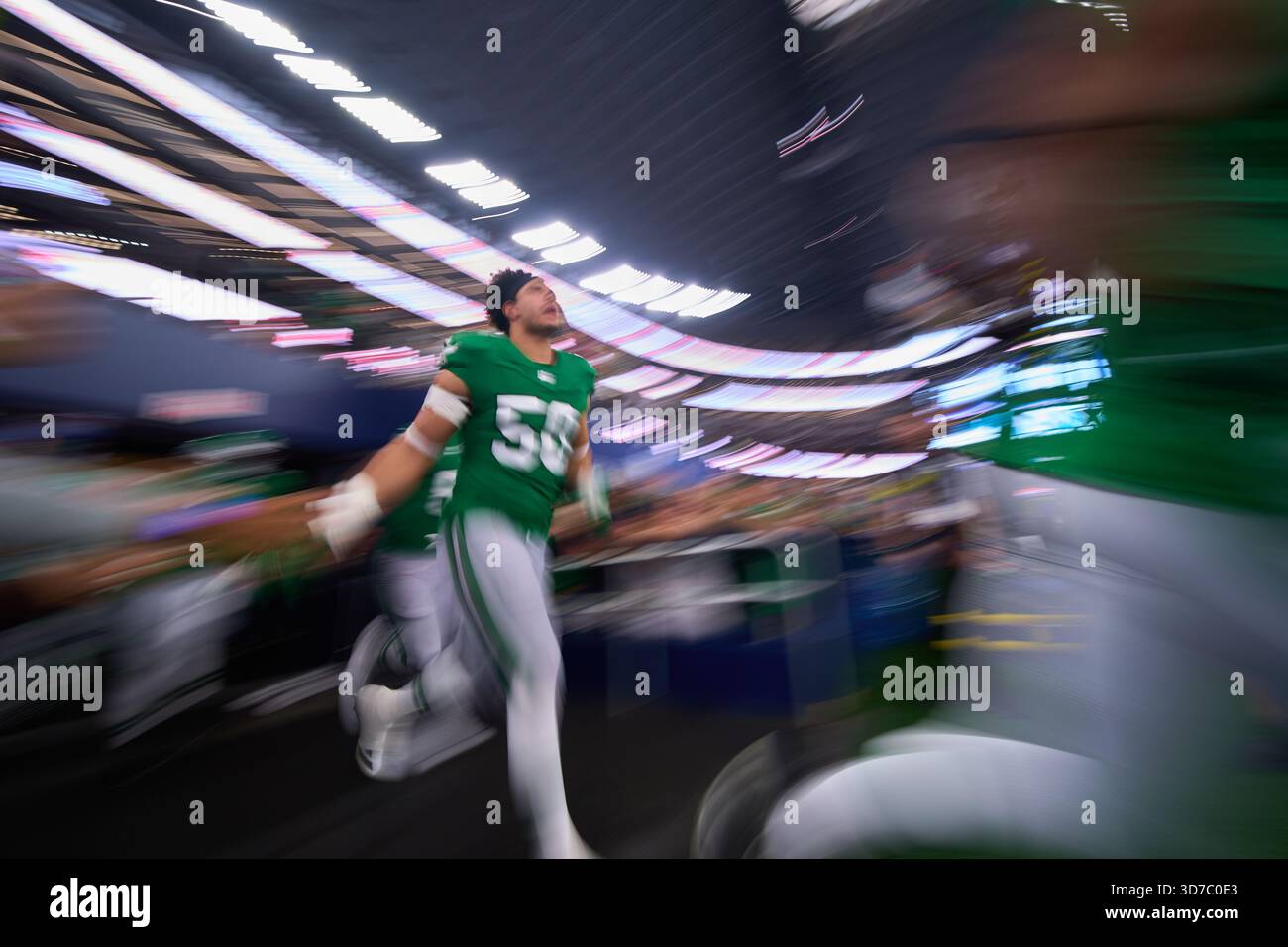 Philadelphia Eagles linebacker Jaelan Phillips takes the field during ...