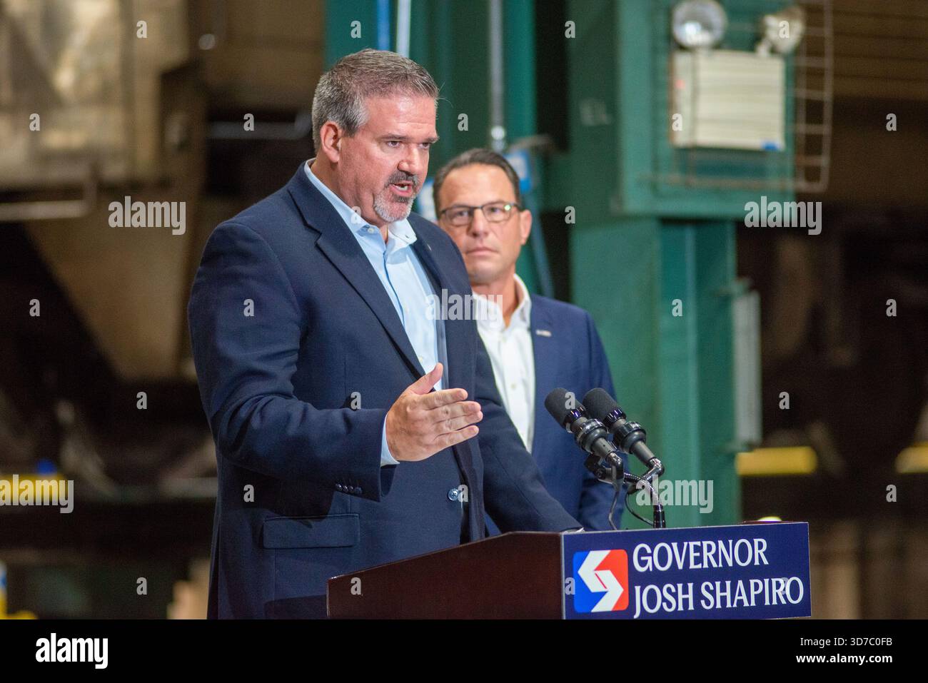 Scott Sauer, General Manager, SEPTA makes remarks as Pennsylvania ...