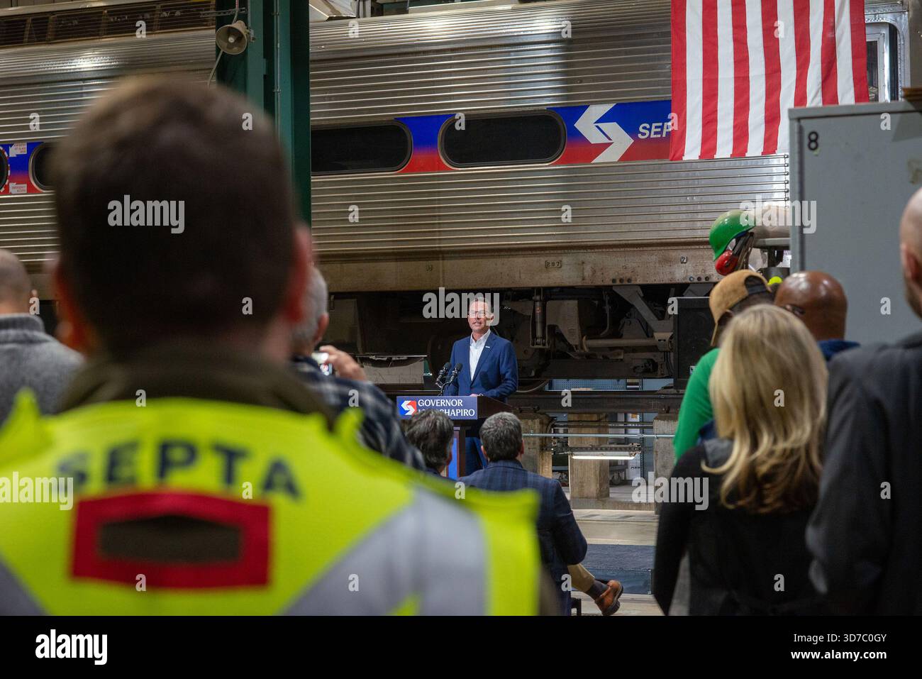Pennsylvania Governor Josh Shaprio makes remarks Monday, November 24 ...