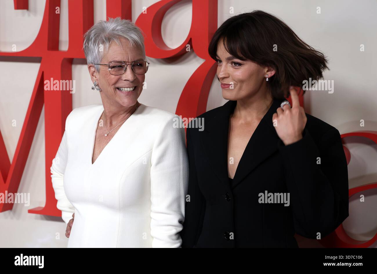 Jamie Lee Curtis and Emma Mackey attend the "Ella McCay" UK Special Screening at Picture house ...