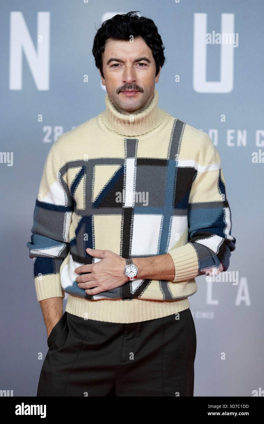 Javier Rey attends the 'Singular' Photocall at Hotel Urso in Madrid ...