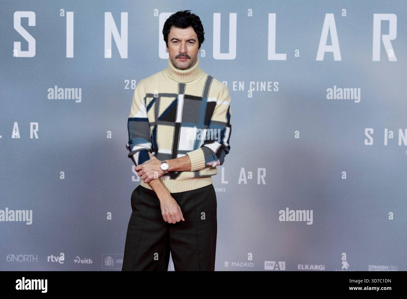 Javier Rey attends the 'Singular' Photocall at Hotel Urso in Madrid ...