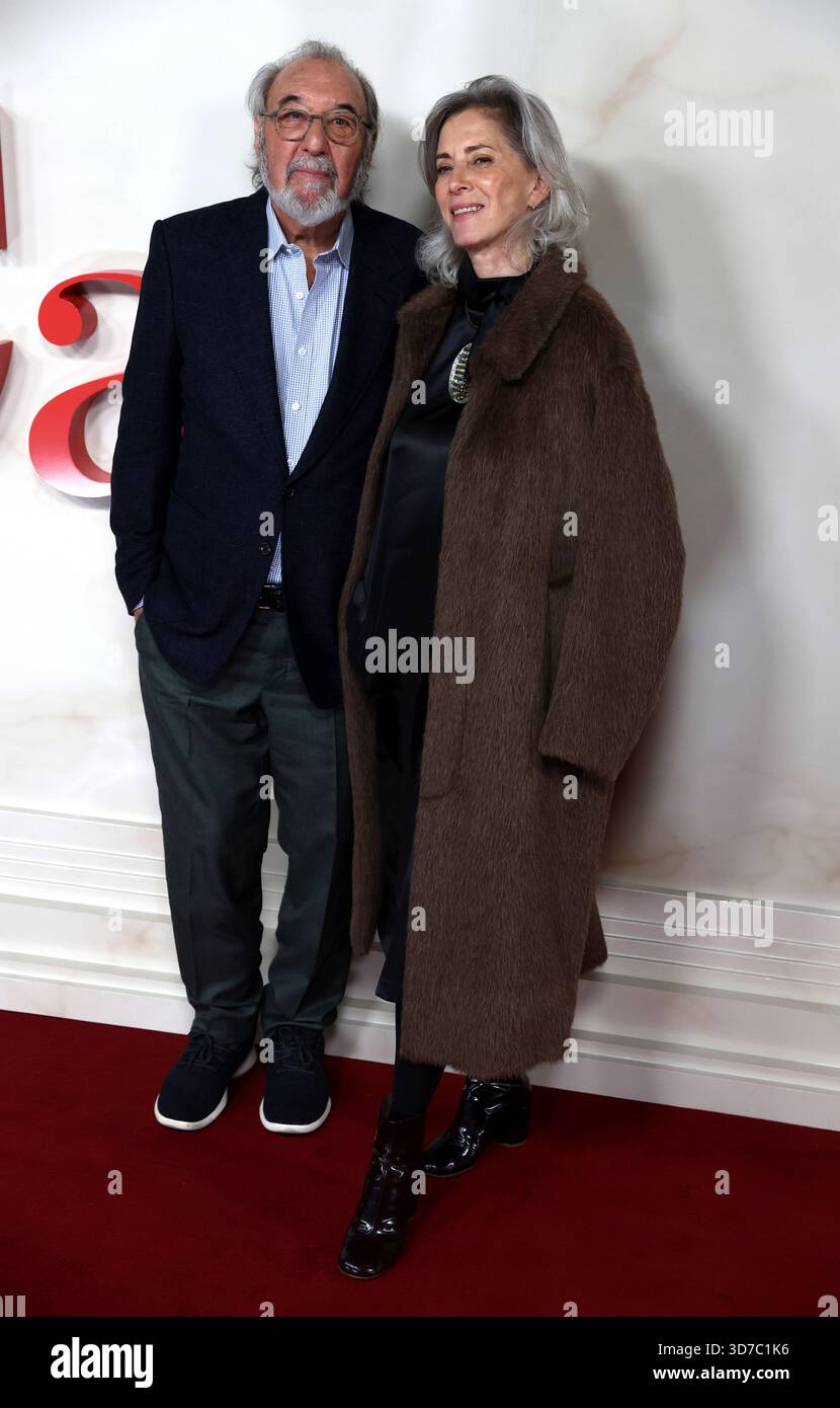 James L. Brooks and Jennifer Simchowitz attend the "Ella McCay" UK Special Screening at Picture ...