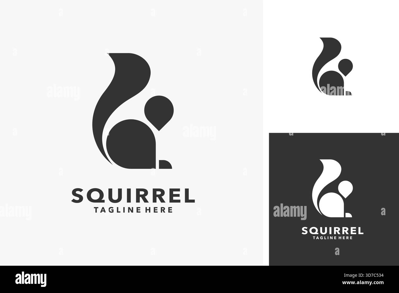 Geometric animal logo hi-res stock photography and images - Alamy