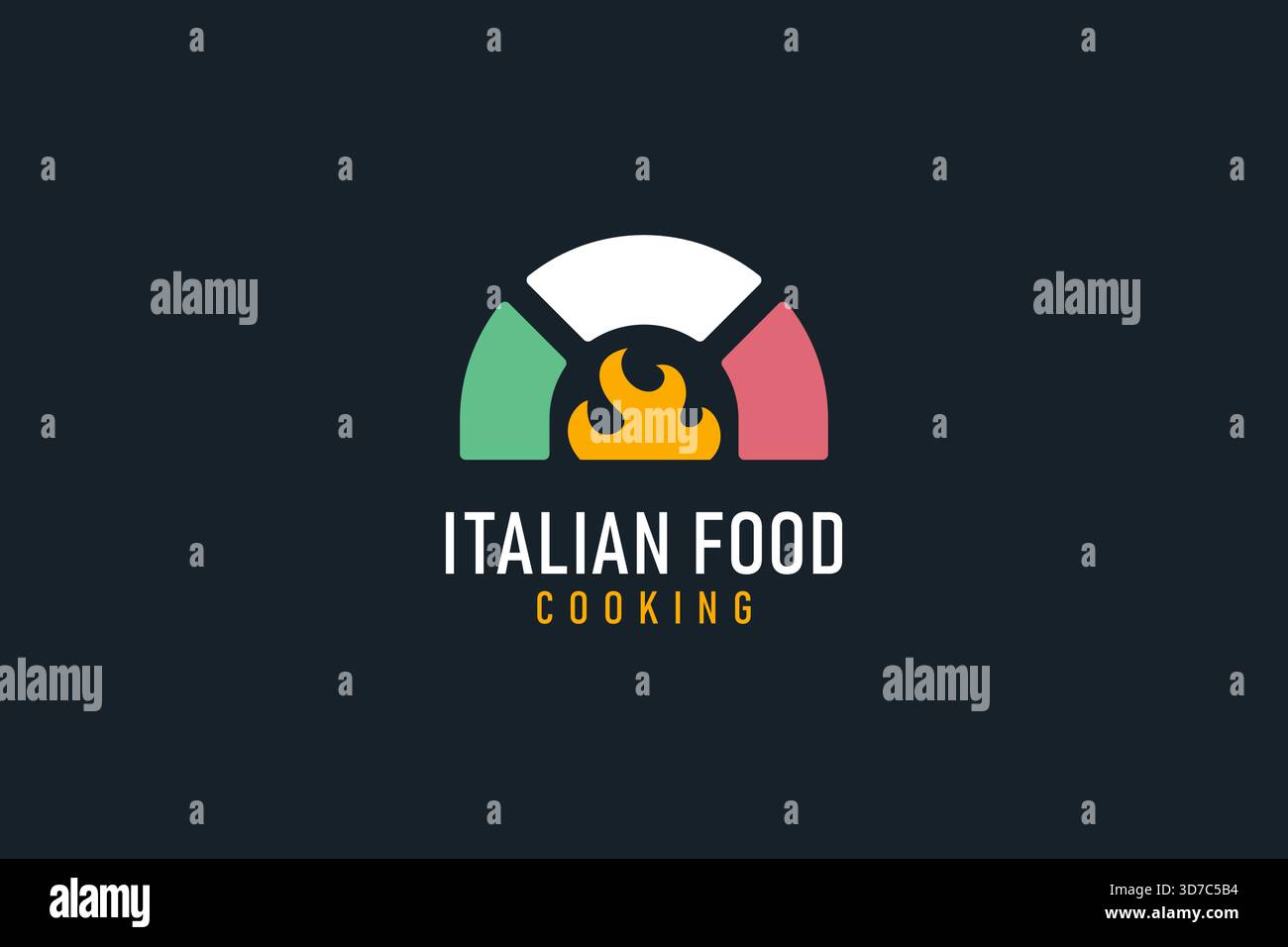 Classic italian logo Stock Vector Images - Alamy