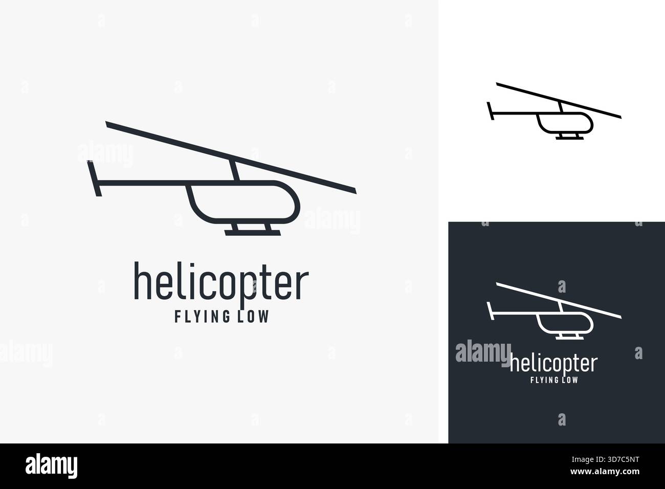 Simple helicopter logo symbol icon design Stock Vector Image & Art - Alamy
