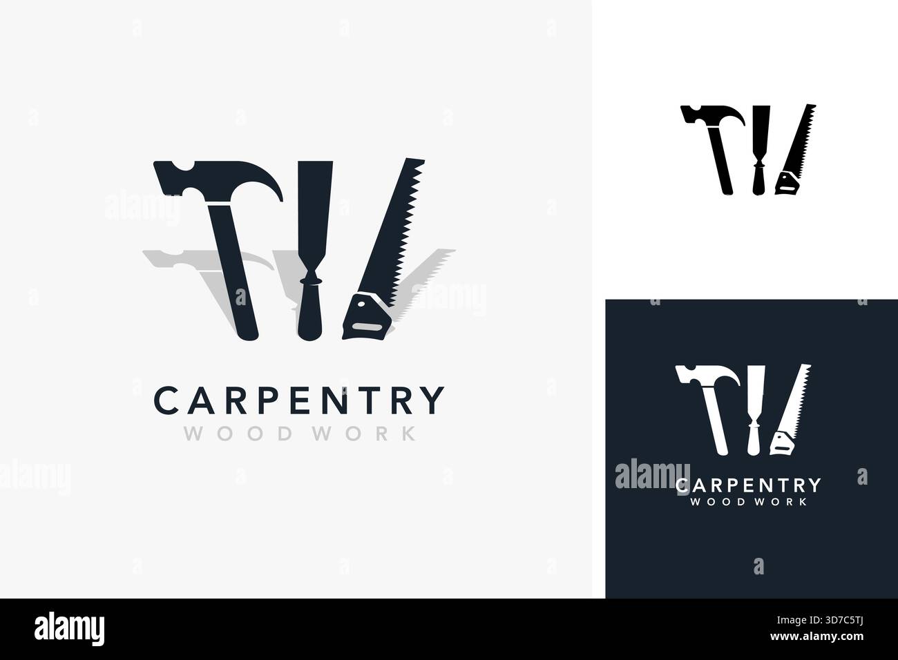 Carpenter tools wood woodwork Stock Vector Images - Alamy