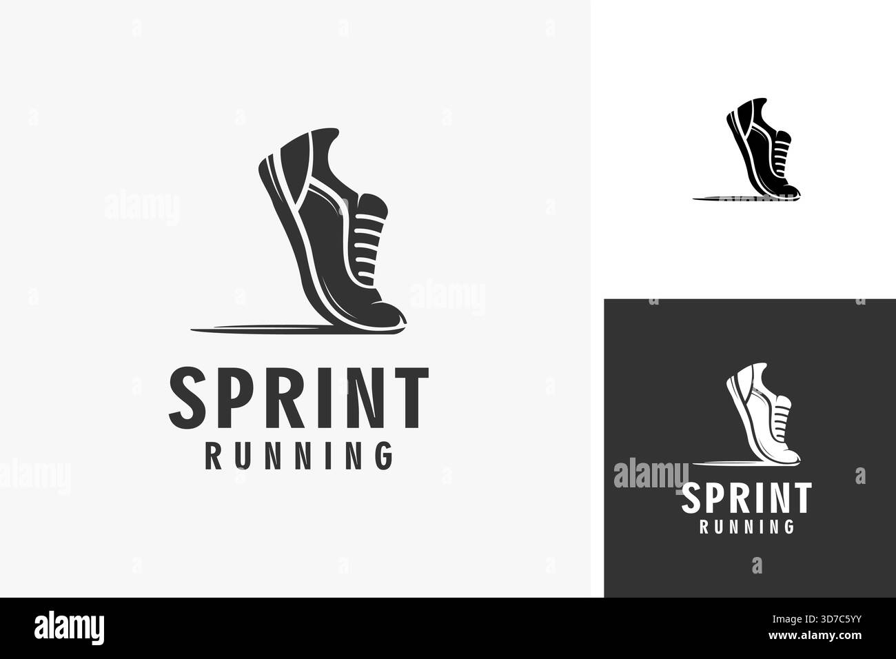 Running shoes logo symbol icon design illustration Stock Vector Image ...
