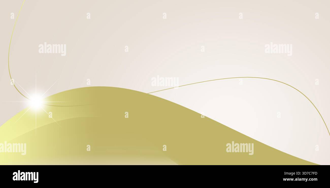 Elegant abstract background with a smooth, curving wave of gradient ...