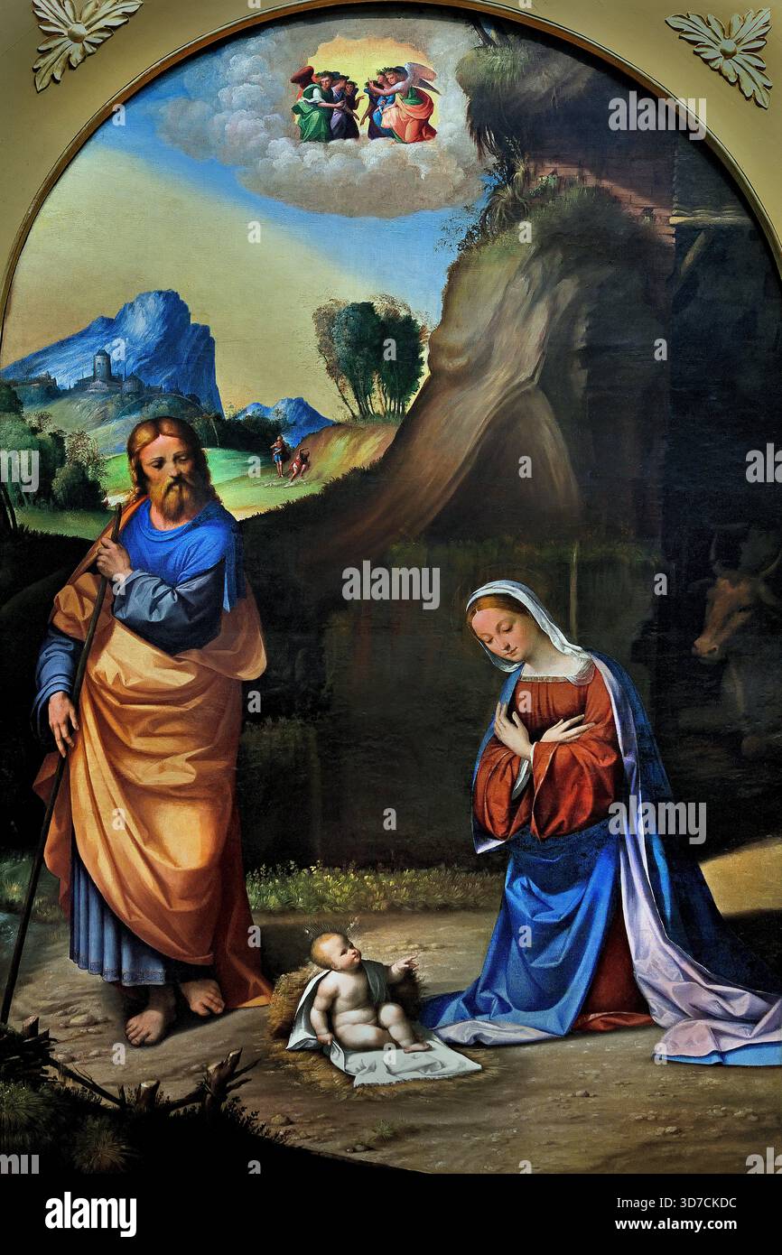 Natività - Nativity 1513 Garofalo - Benvenuto Tisi 1476-1559 15-16th ...