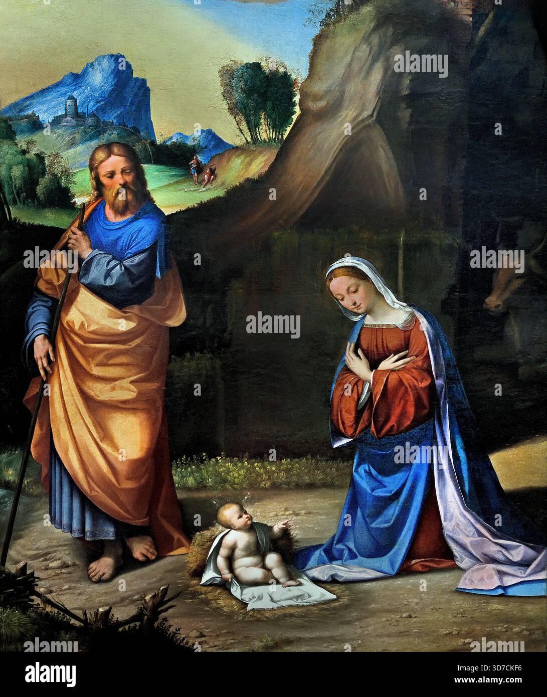Natività - Nativity 1513 Garofalo (Benvenuto Tisi 1476-1559 15-16th ...