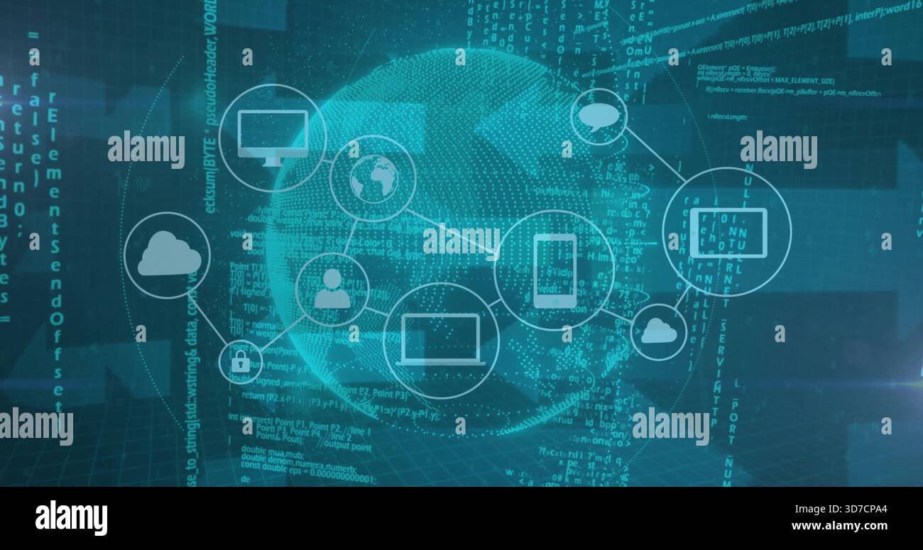 Showing central laptop node hi-res stock photography and images - Alamy