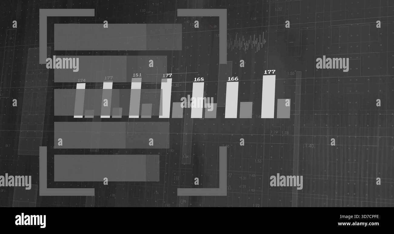 Displaying monochrome bar chart hi-res stock photography and images - Alamy