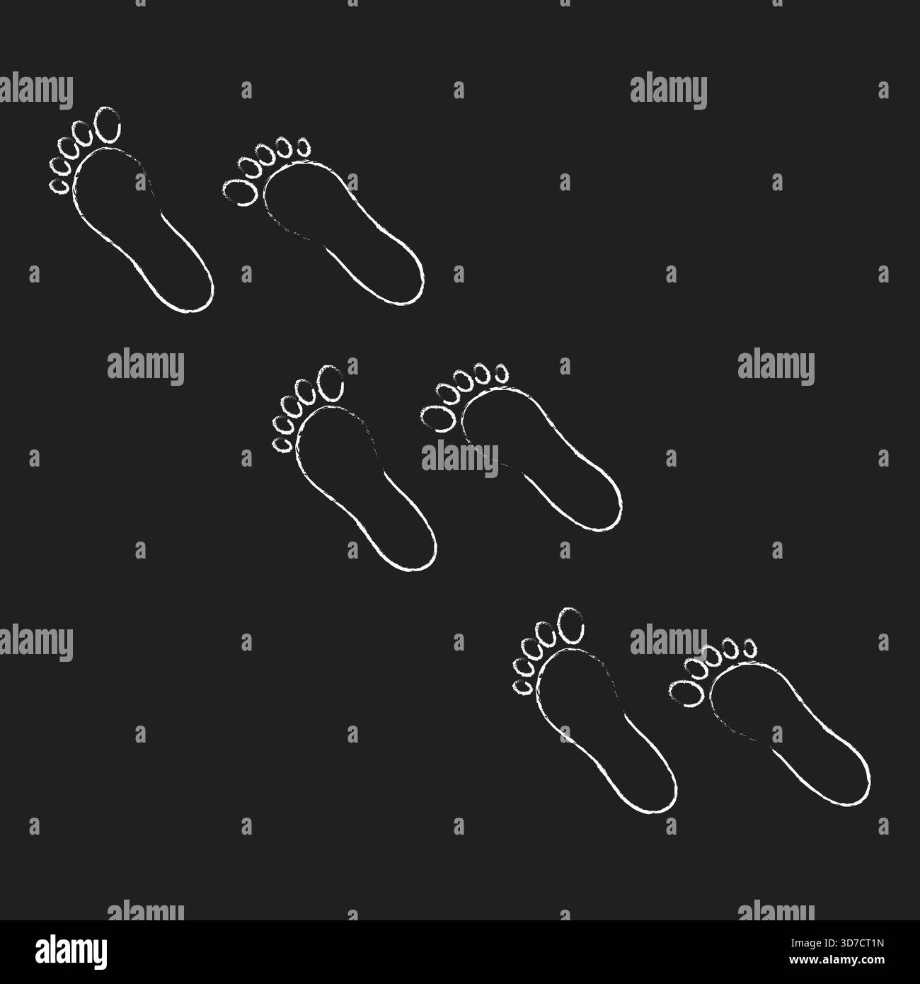 Steps and feet Stock Vector Images - Alamy