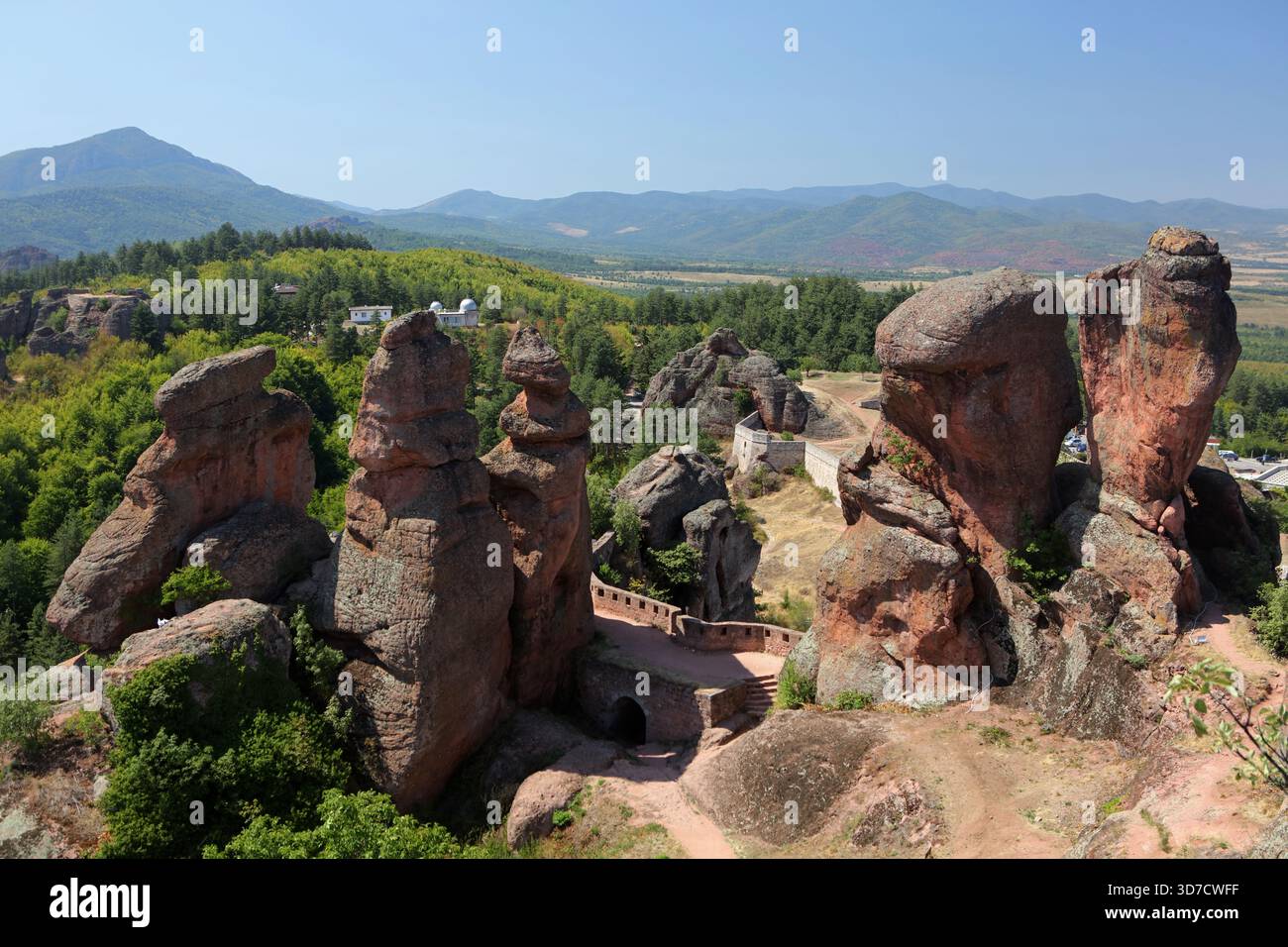 Belogradchik Fortress also known as Kaleto Fortress in Balkan Mountains ...