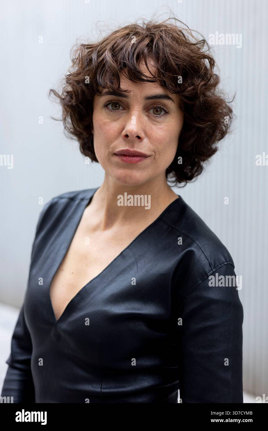 Patricia López Arnaiz Poses portrait session during the promotion of ...