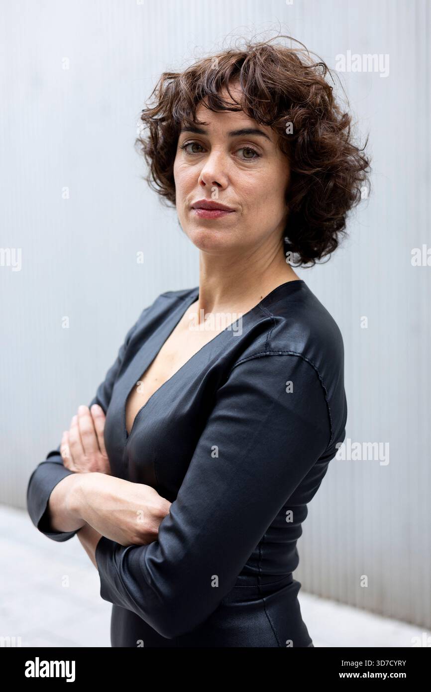 Patricia López Arnaiz Poses portrait session during the promotion of ...