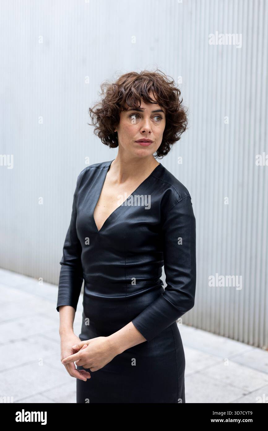 Patricia López Arnaiz Poses portrait session during the promotion of ...