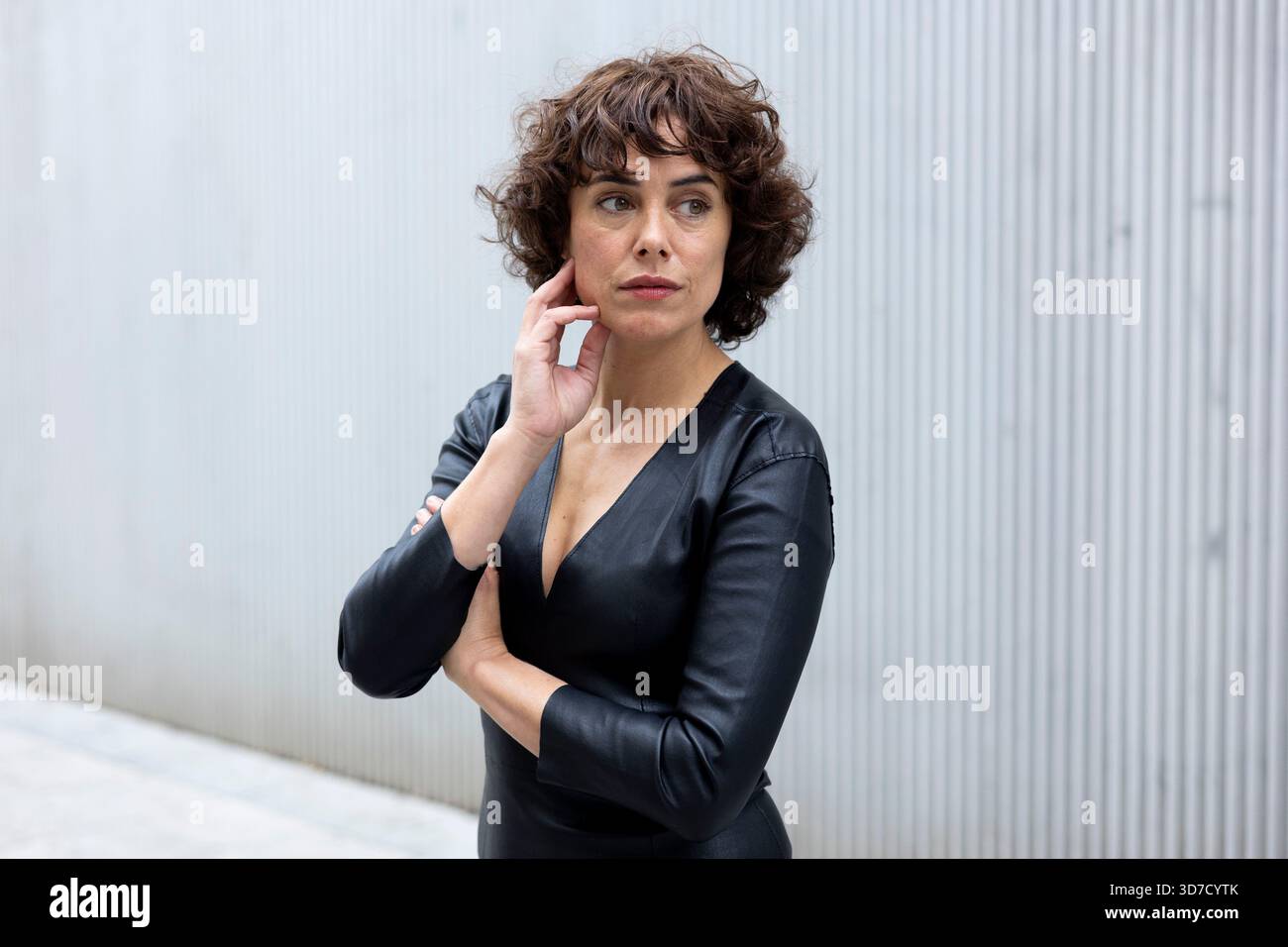 Patricia López Arnaiz Poses portrait session during the promotion of ...