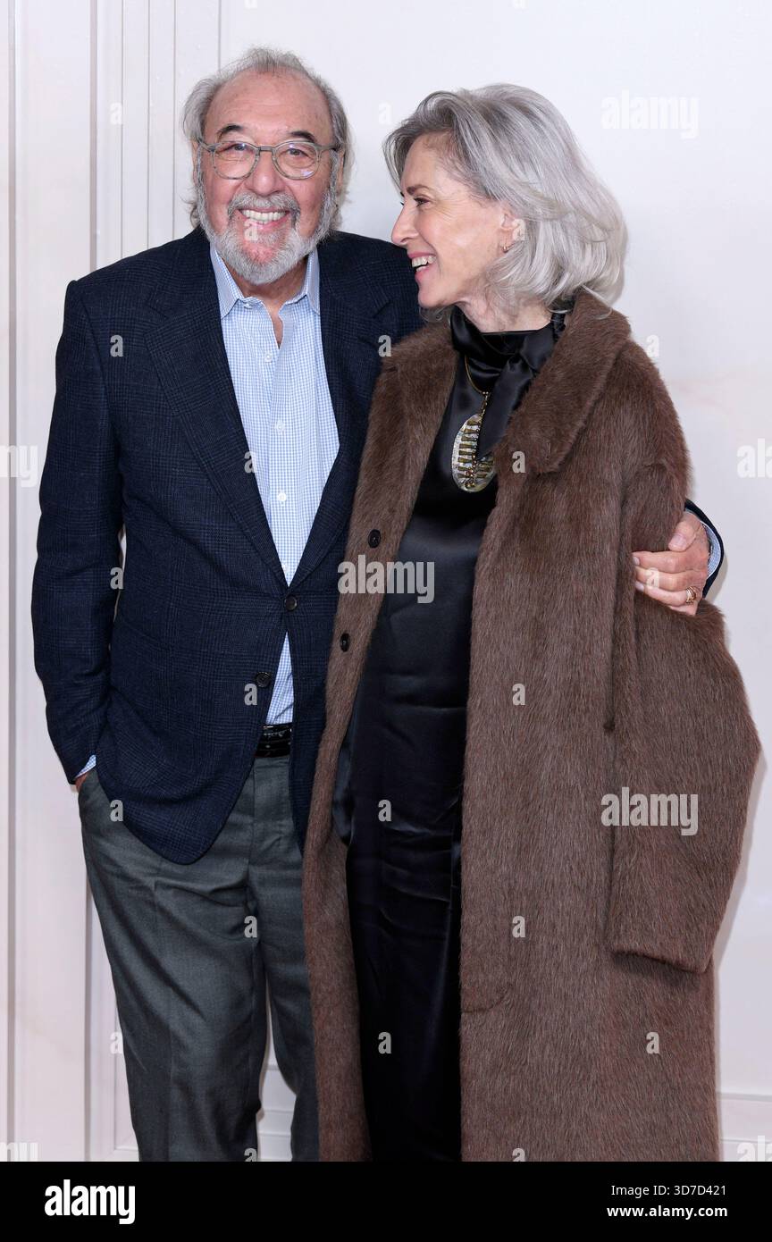 James L. Brooks with wife Jennifer Simchowitz at the UK special ...