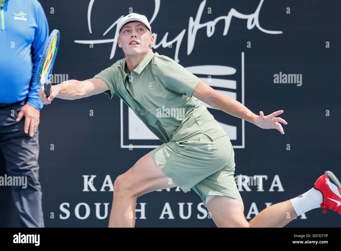 CRUZ HEWITT of Australia, during the 2025 Playford Tennis International ...