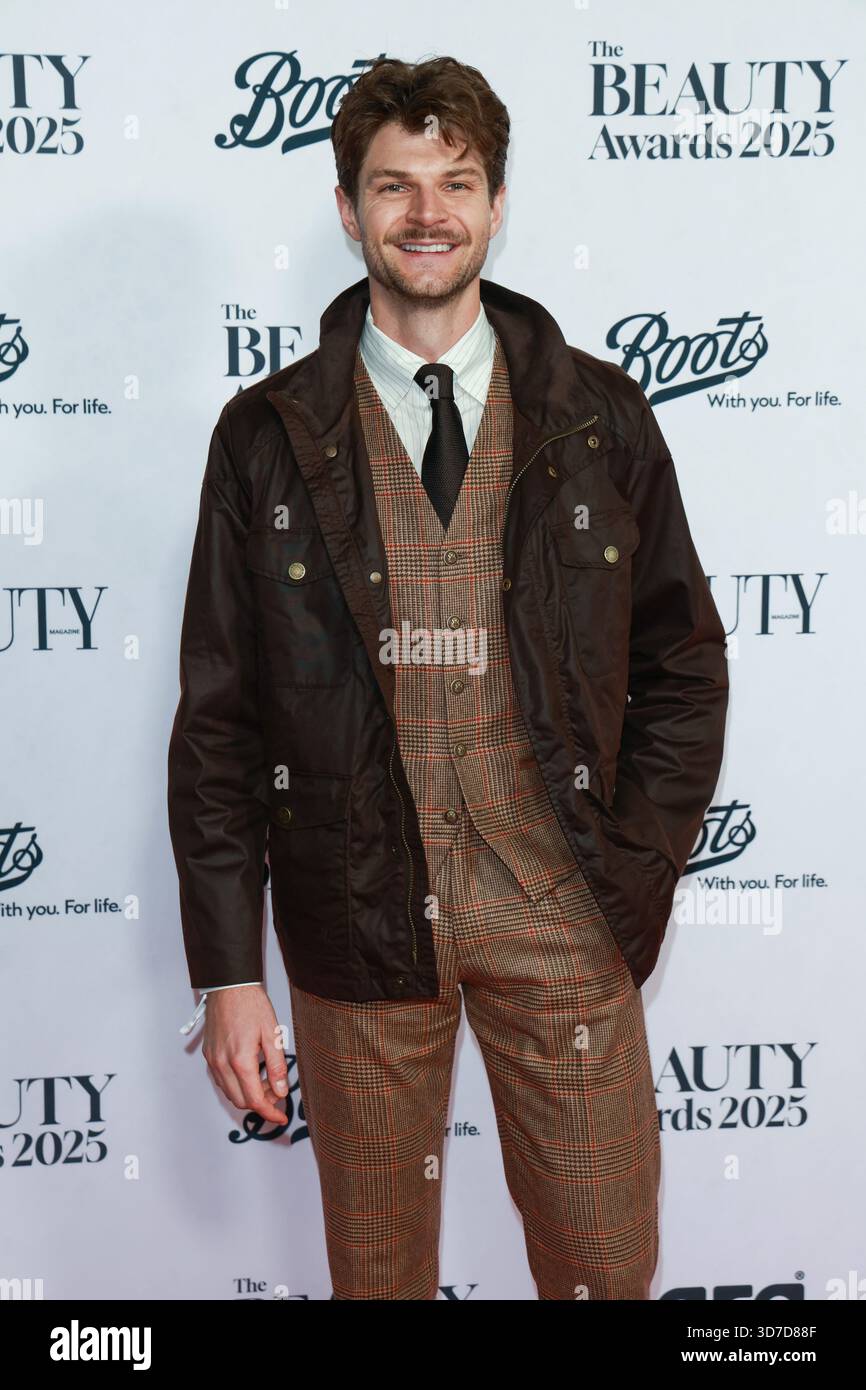 Jim Chapman seen attending The Beauty Awards 2025 in London (Photo by ...