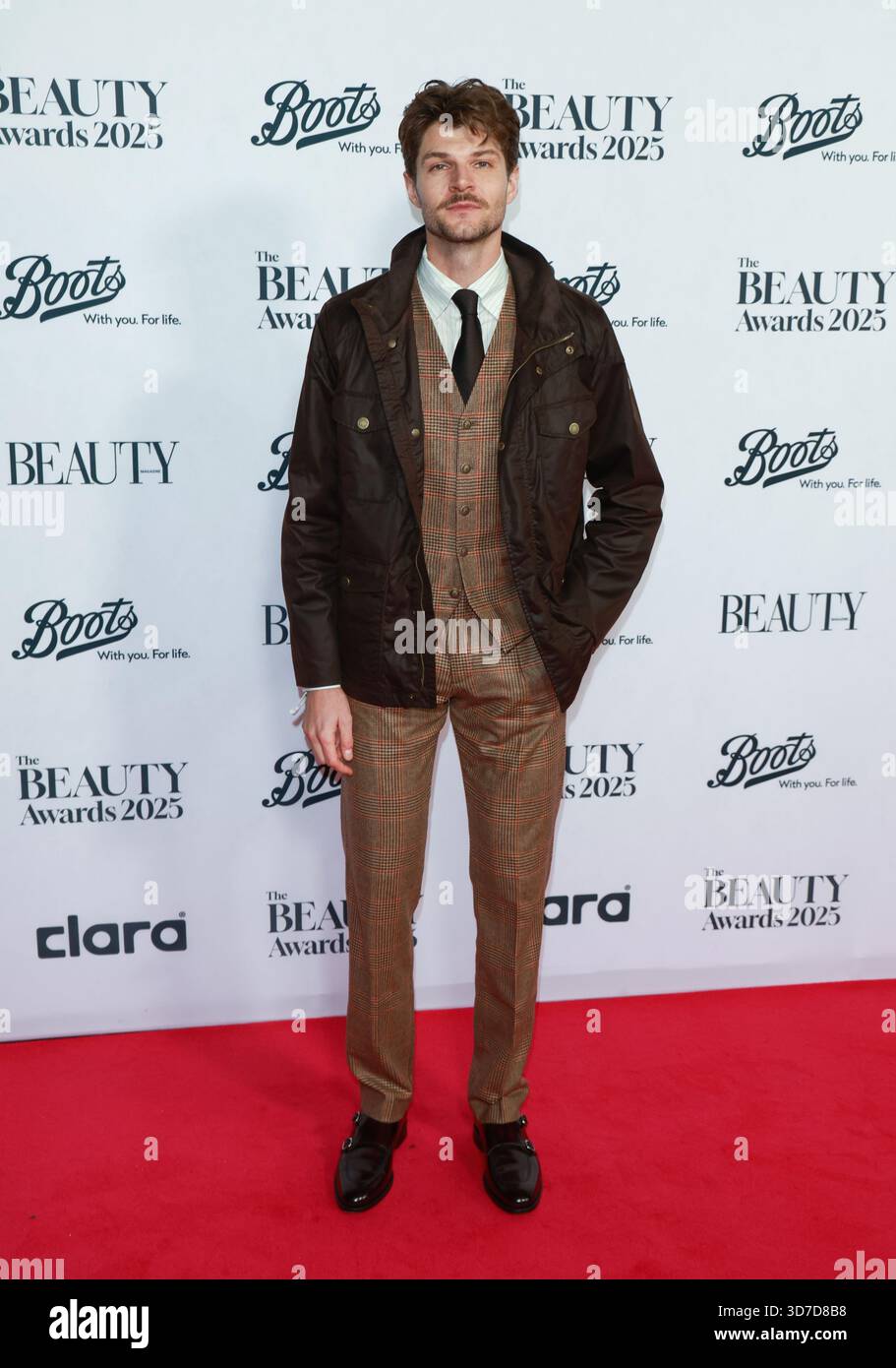 Jim Chapman seen attending The Beauty Awards 2025 in London (Photo by ...