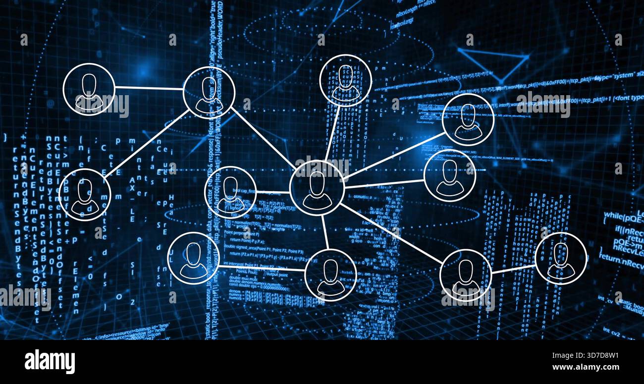 Connecting central hub node hi-res stock photography and images - Alamy